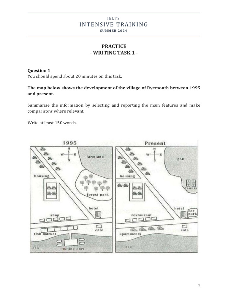 Session 4 - Practice - Writing Task 1 | PDF