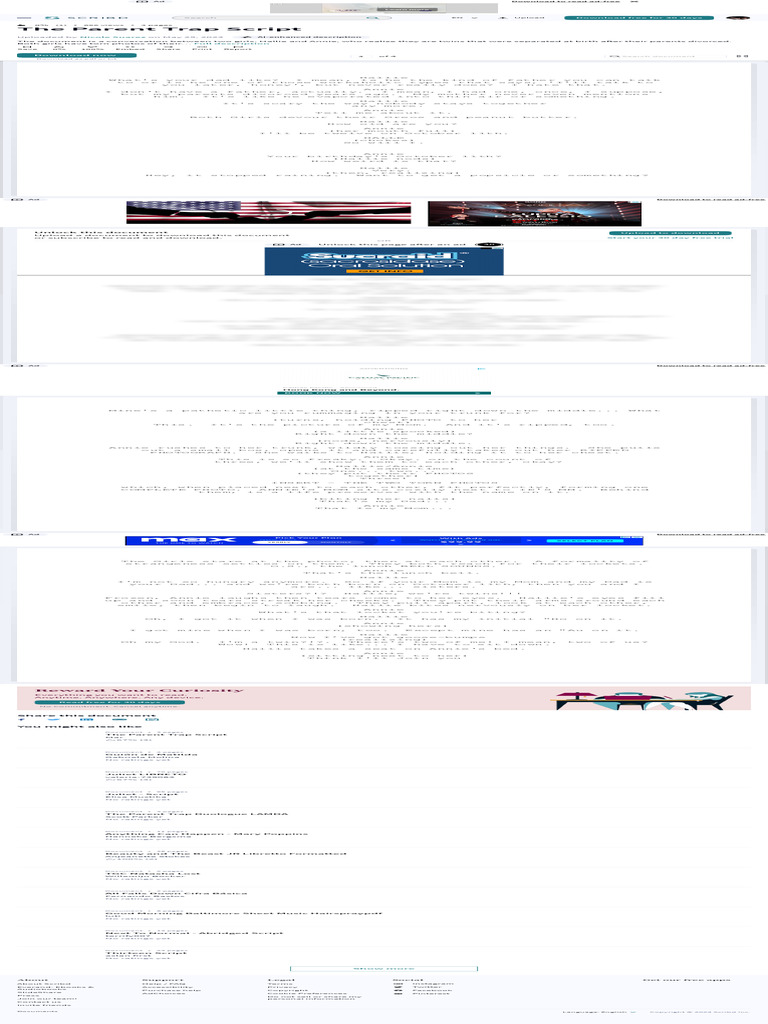 The Parent Trap Script PDF 5 | PDF