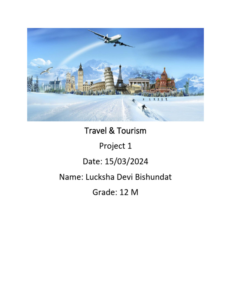 Travel & Tourism Project | PDF