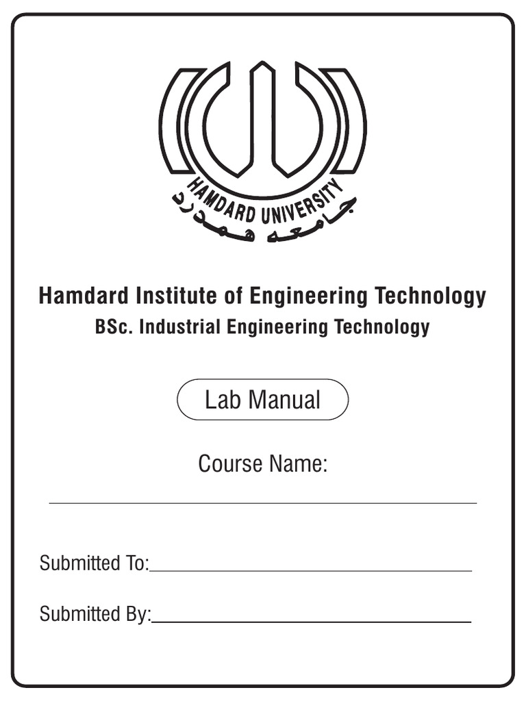 LAB Manual All With Logo | PDF