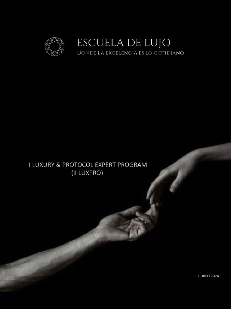 Dossier Ii Luxury and Protocol Expert Program | PDF