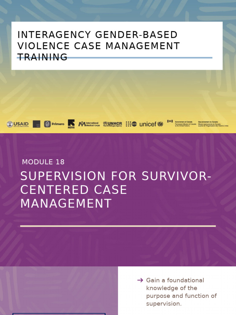 Module-18 Supervision Final-1 | PDF