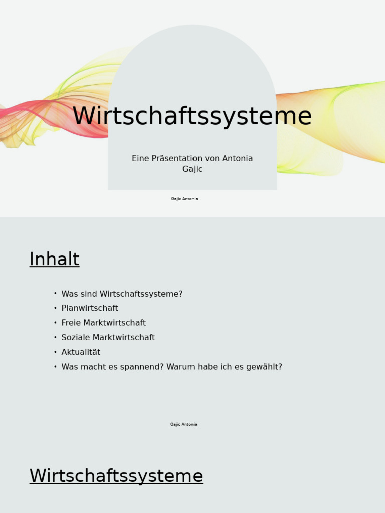 Wirtschaftssysteme - Kopie | PDF