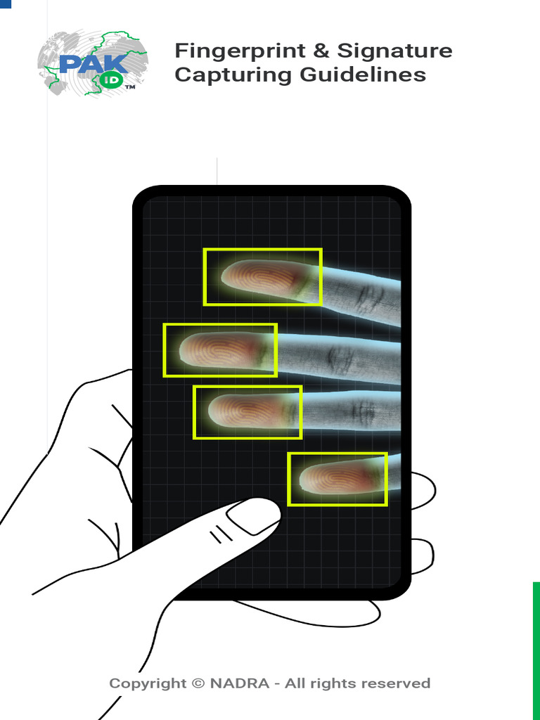 Fingerprint Guidelines v9 | PDF