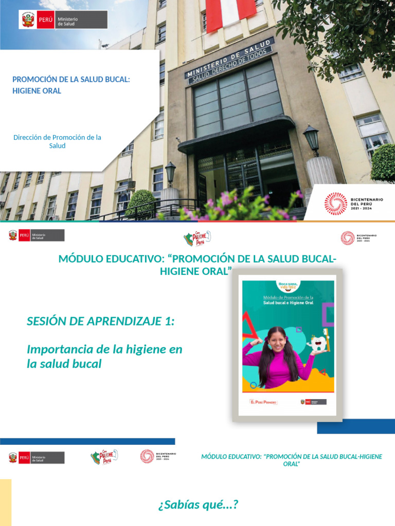 Salud Bucal - Sesión Completa | PDF