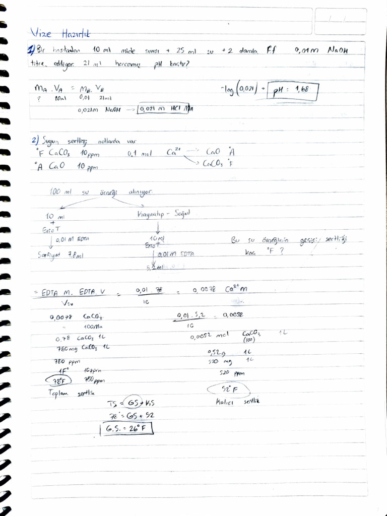 Genel Kimya Lab Final | PDF