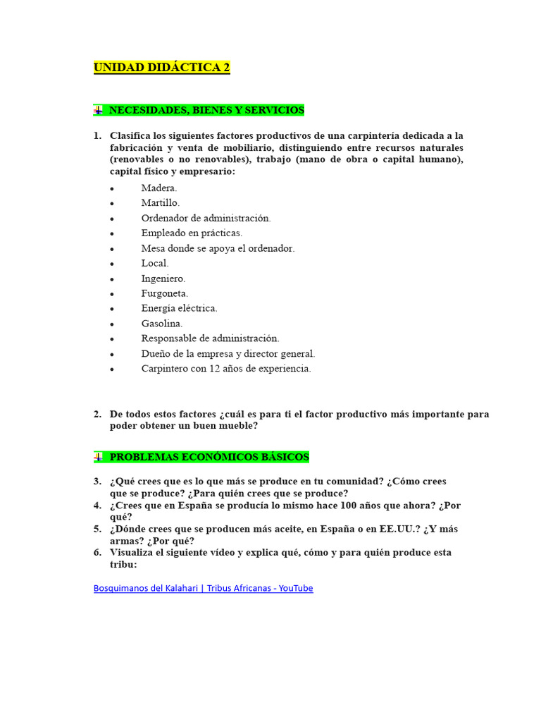 Actividades UD2 | PDF