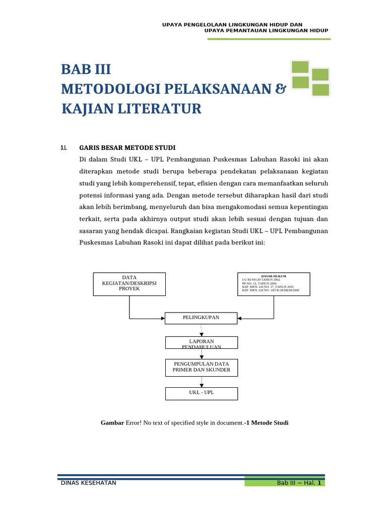 Oke-Bab 3 - Metodologi | PDF