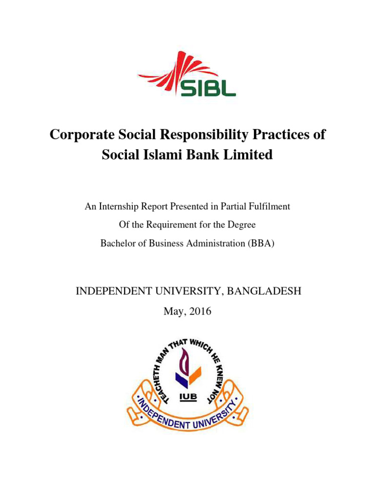 Corporate Social Responsibility Practice | PDF