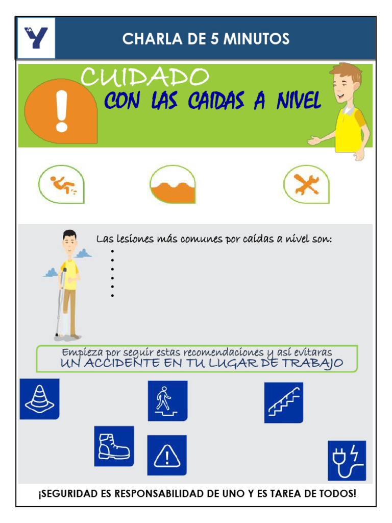 Cuidado Con Las Caídas A Nivel Pdf