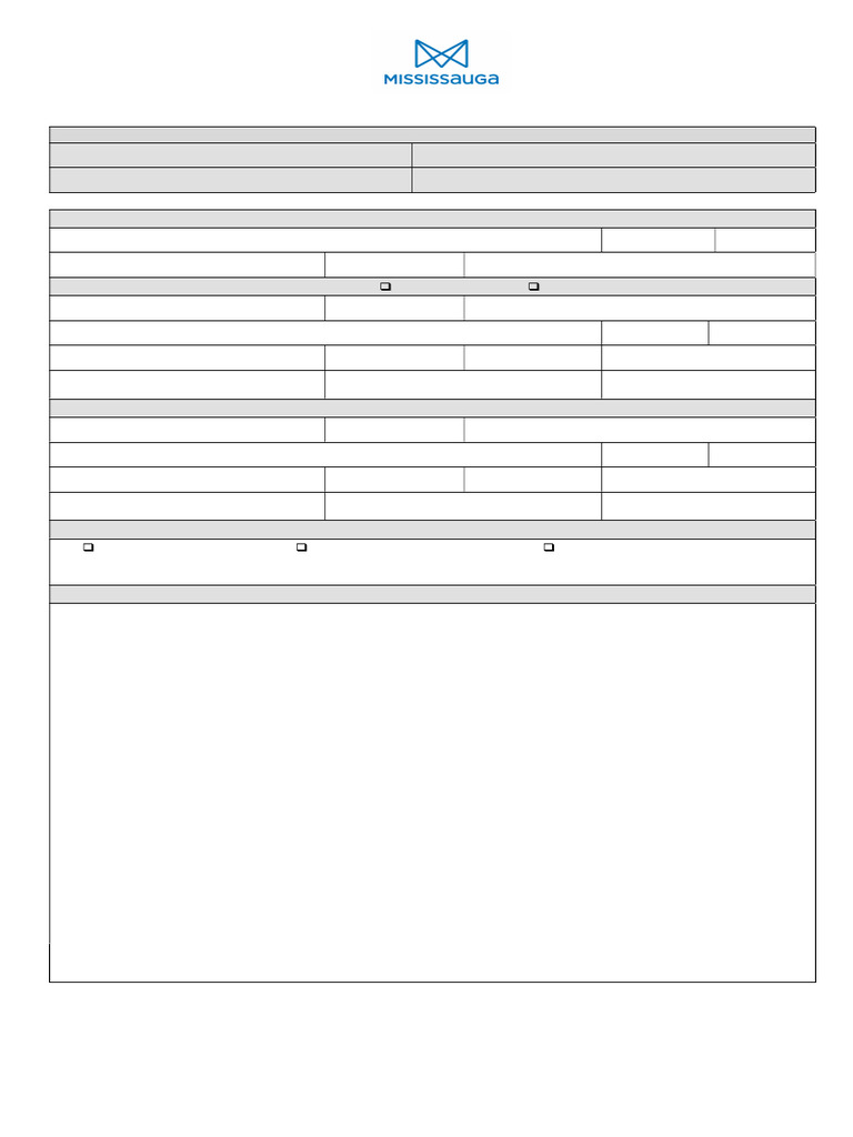 Mississauga Second Unit Registration Form | PDF | Indemnity | Insurance