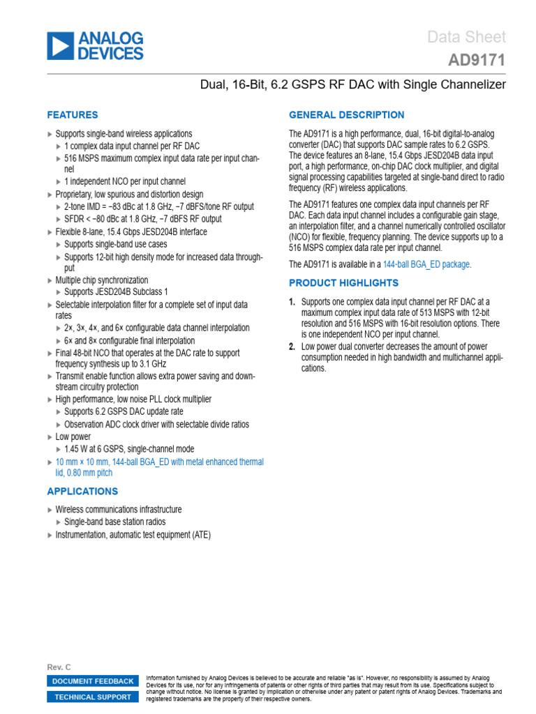 Ad 9171 | PDF