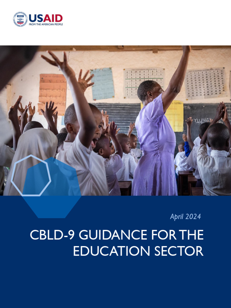 USAID Guidance - For - The - Education - Sector | PDF