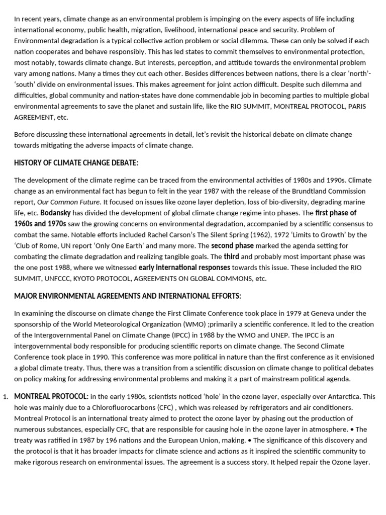 environmental agreements | PDF