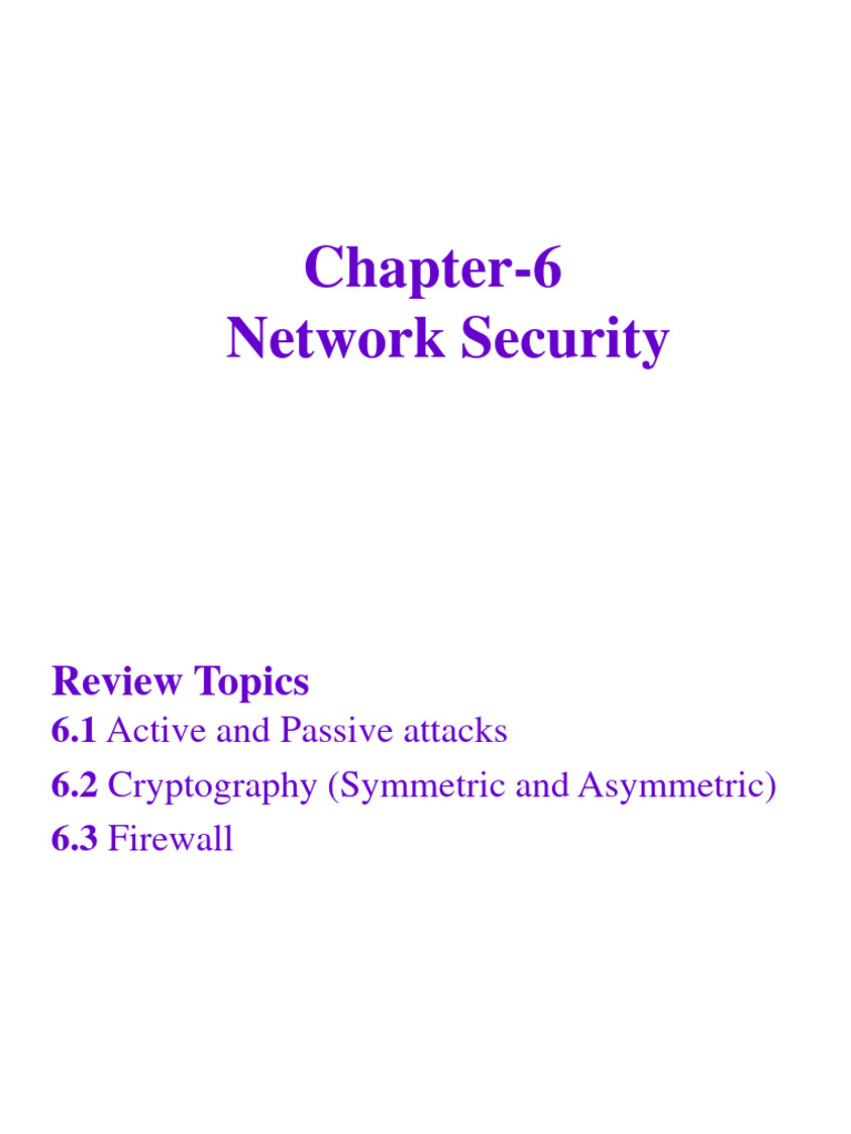 Final Chapter - 6 | PDF