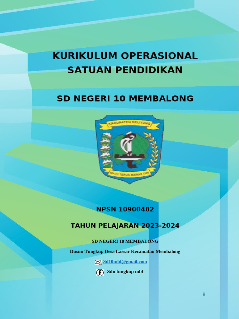 KOSP SDN 10 MBL Tahun 2024-2025 Dian | PDF
