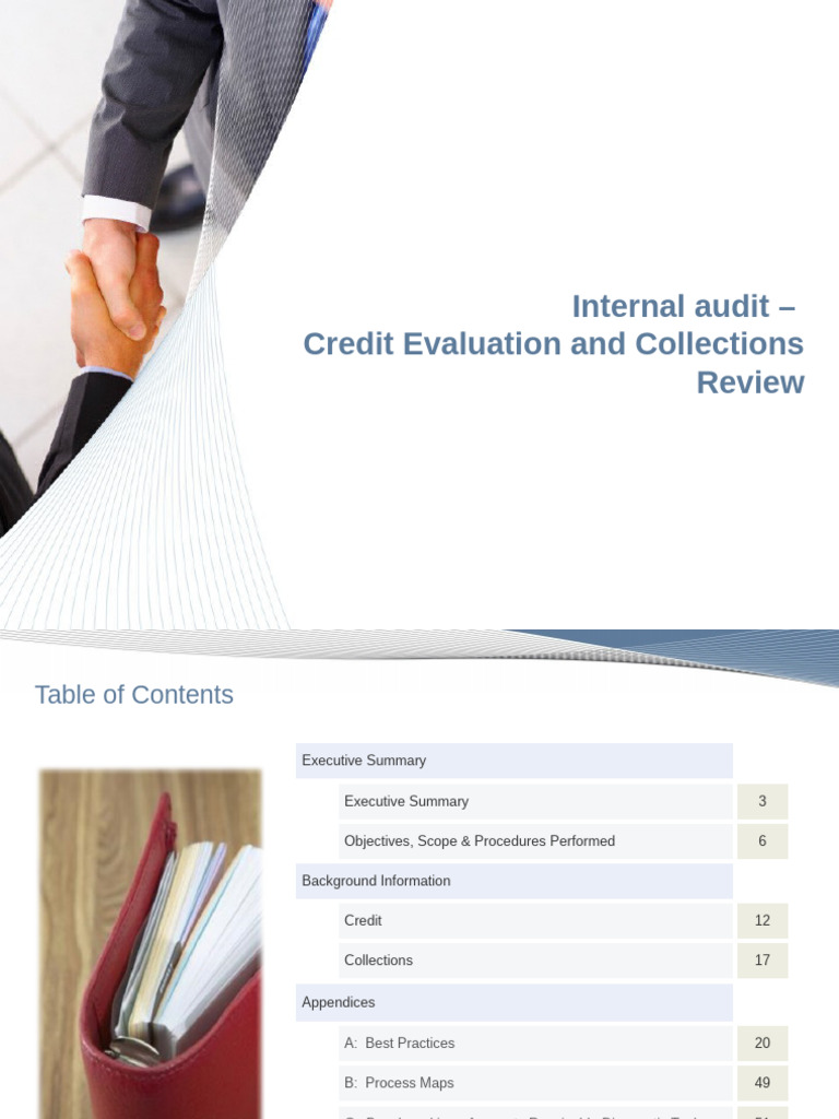 Credit Evaluation and Collections Review | PDF