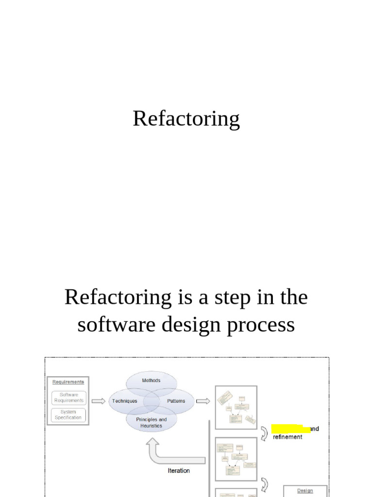 Refactoring | PDF