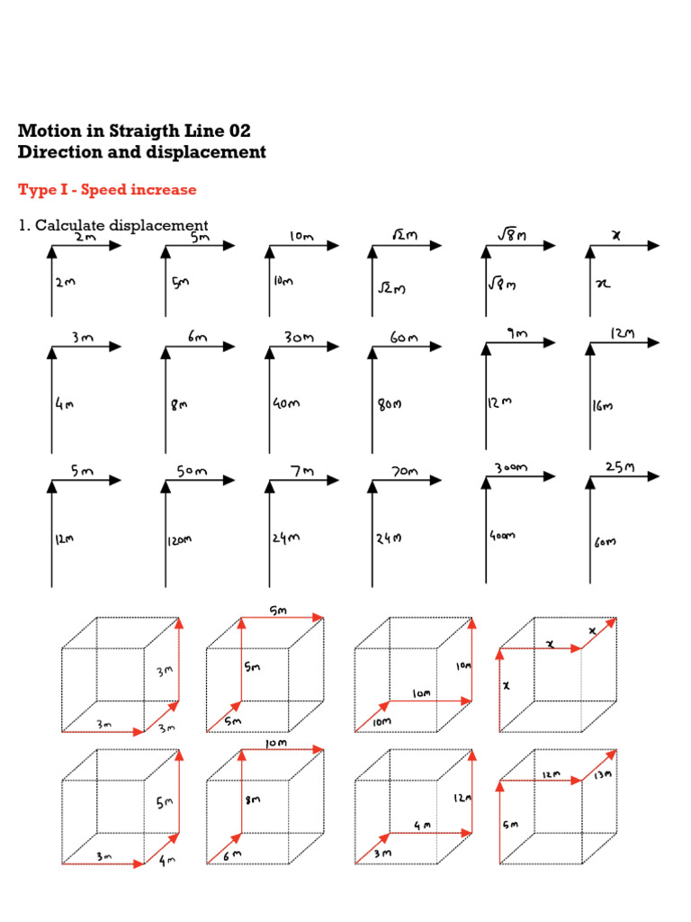 MISL 02 Direction and Displacement | PDF