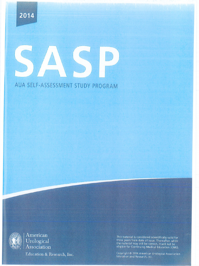 SASP Urology 2014 Questions and Answers 1 To 150 | PDF