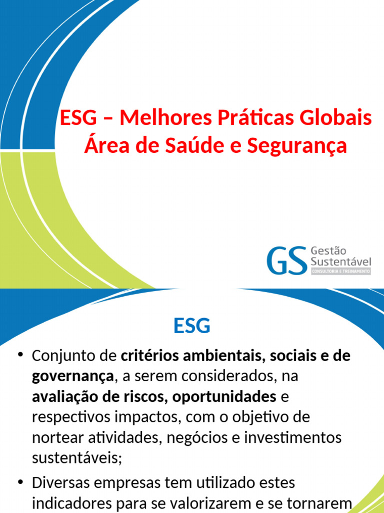 Esg Set 2024 | PDF
