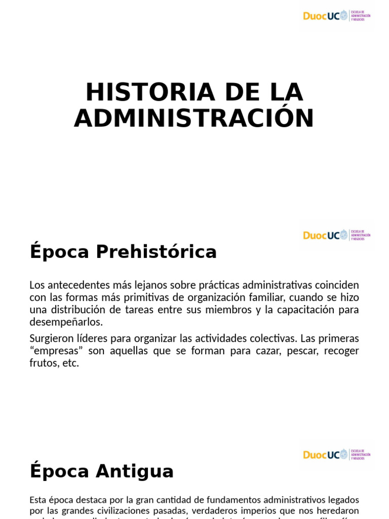 RA5 Act2 Historia de La Administracion | PDF