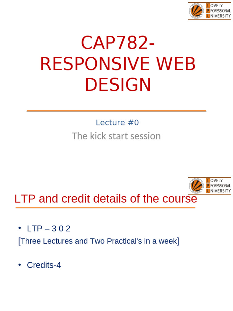 LectureZero CAP782 | PDF