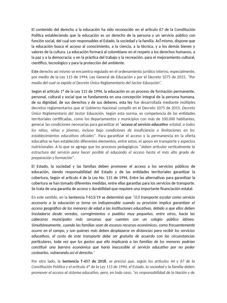Marco Teorico DH Adelanto | PDF