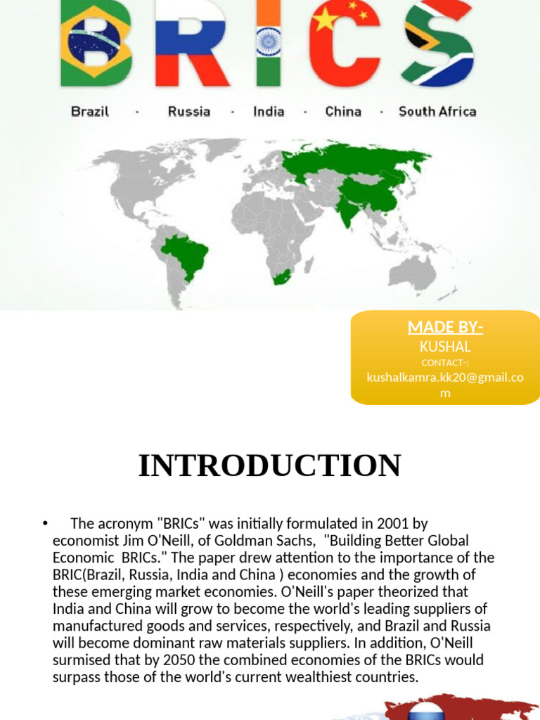 BRICS PPT | PDF