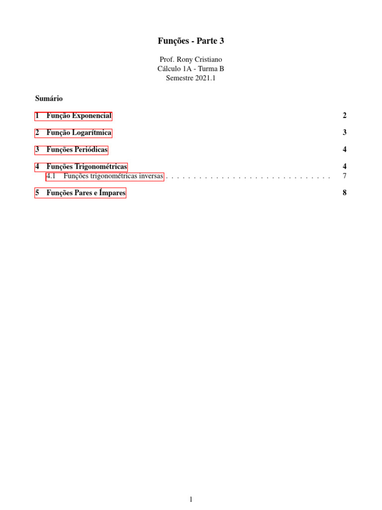 Funcoes Parte 3 | PDF