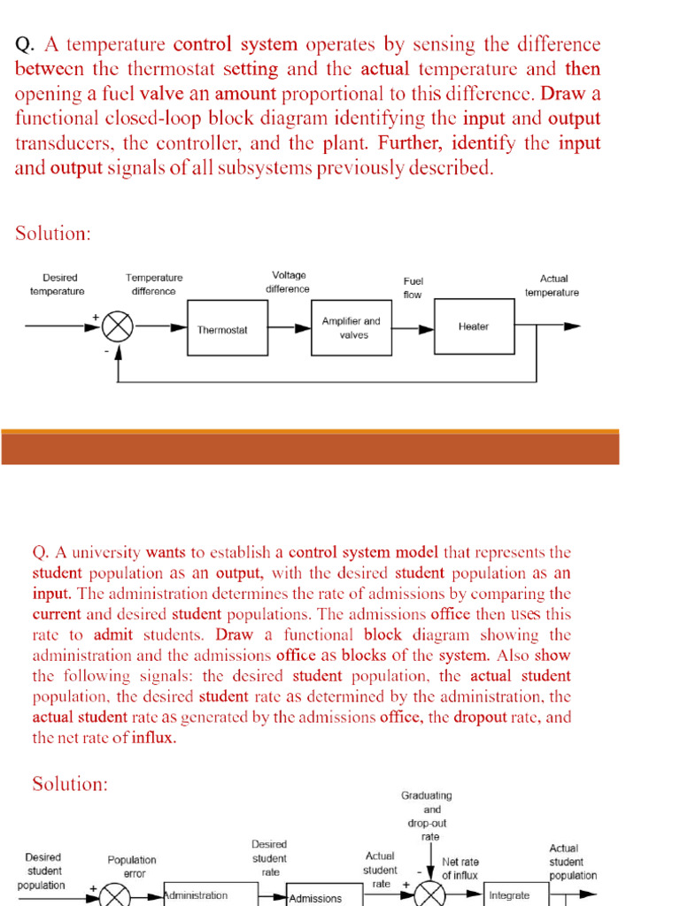 2-Examples of Control System-16!07!2024 | PDF