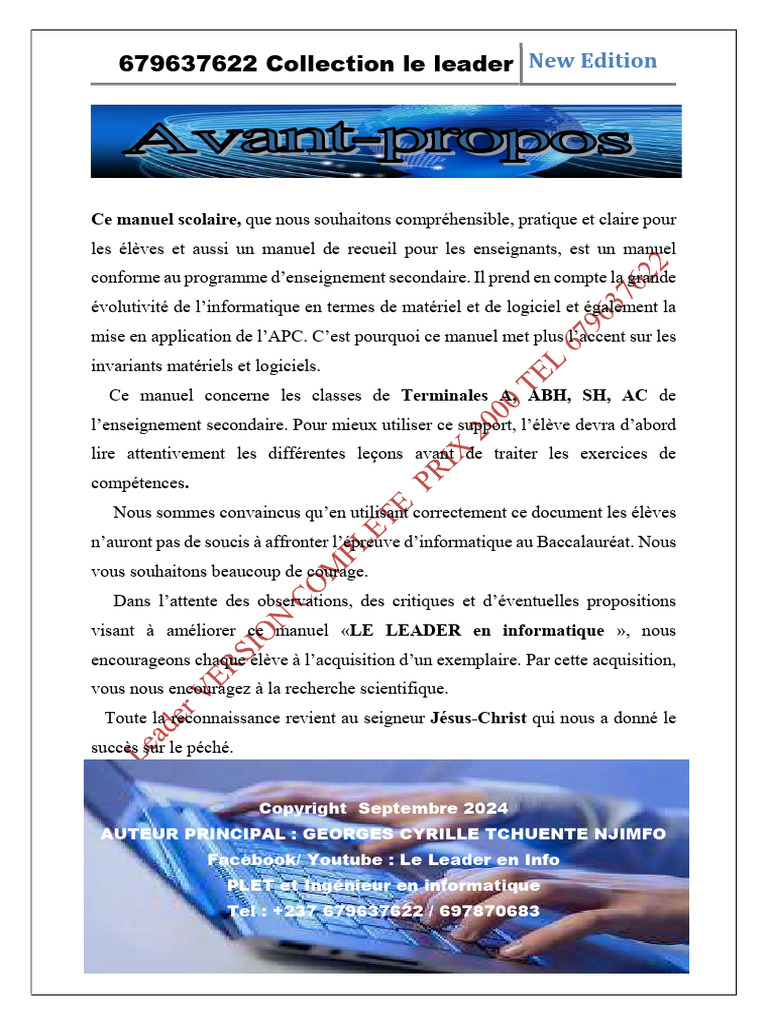 Leader BORD Tle A New Program 2024 | PDF | Computing | Computer Engineering