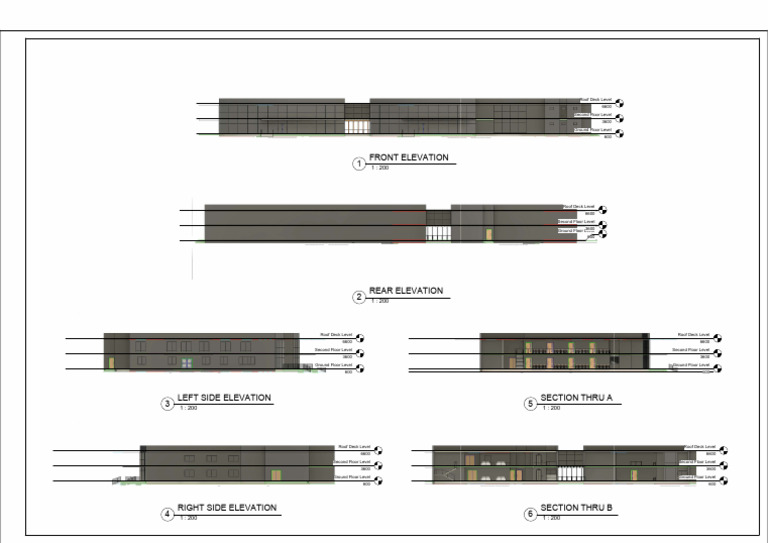 Cilinal Facility Elevs Section | PDF