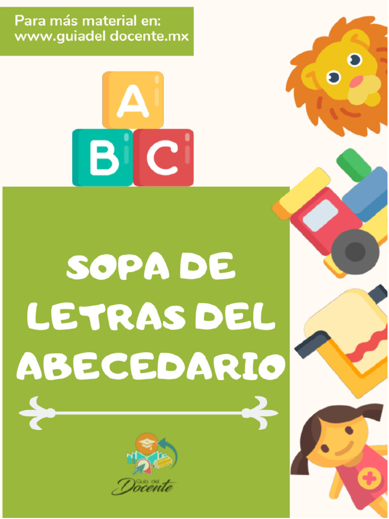 Sopa Letras ABC Listo | PDF