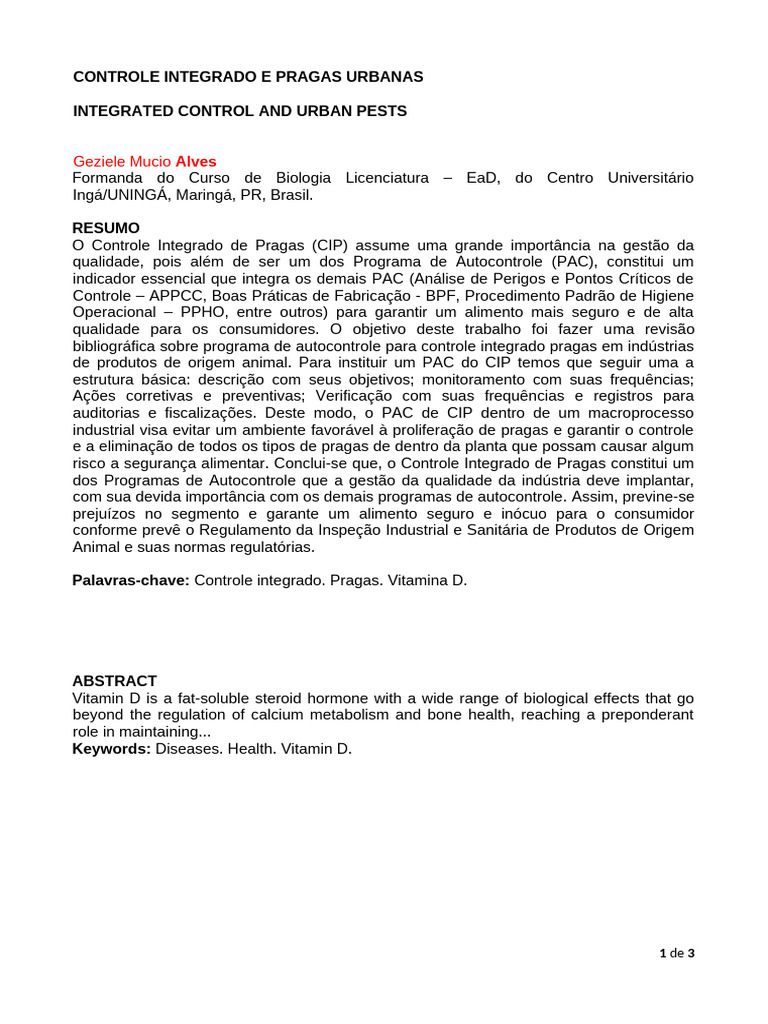 MODELO TCC COMPLETO - UNIDADE 4 | PDF