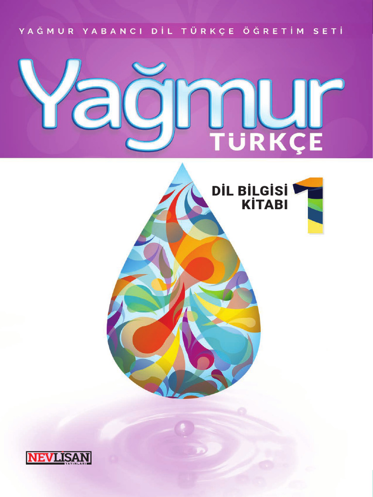 Yagmur Turkce-1 Dil Bilgisi Kitabi | PDF