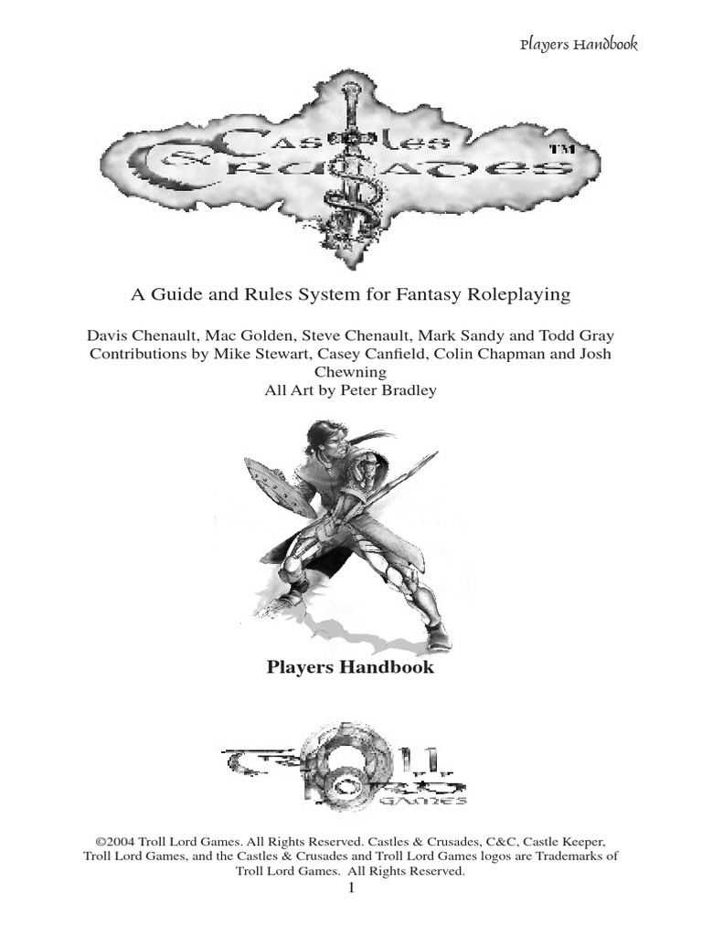 Castles & Crusades Player's Handbook | PDF Castles & Crusades Player's Handbook | PDF