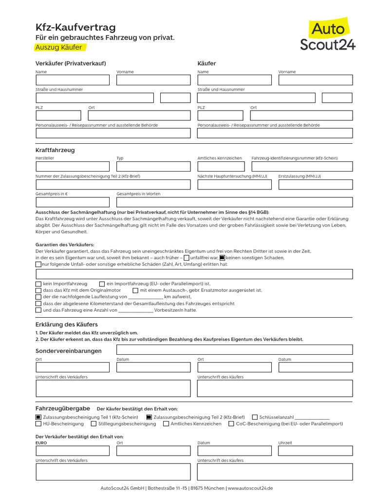 Kaufvertrag-Hostiuc Cosmin | PDF