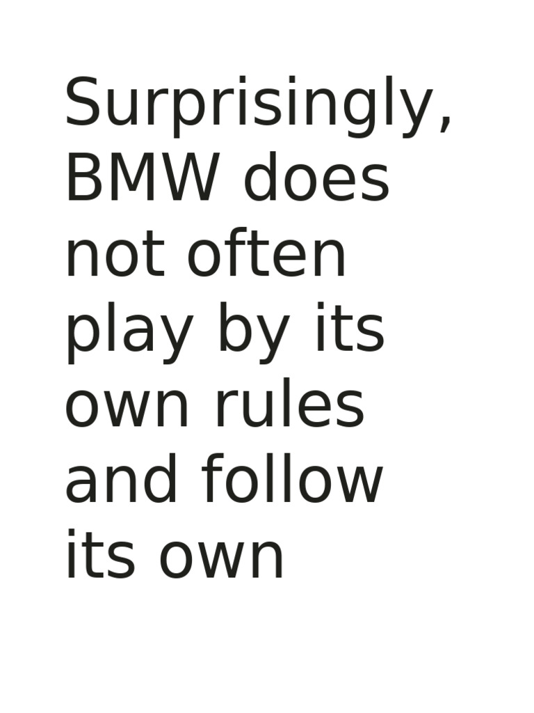 BMW Codes | PDF