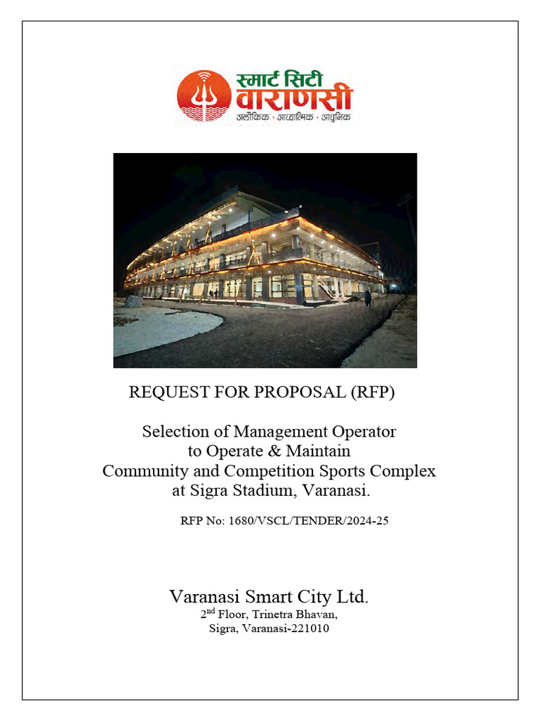 RFP Document Final | PDF