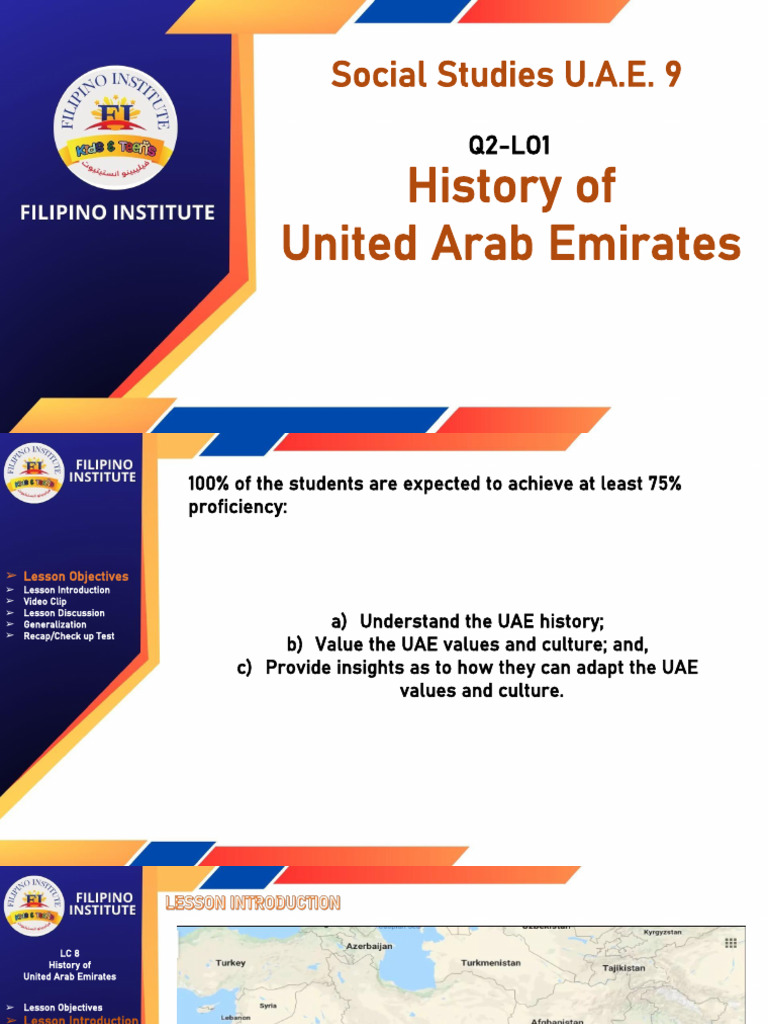Q2 - LO1 - History of UAE | PDF