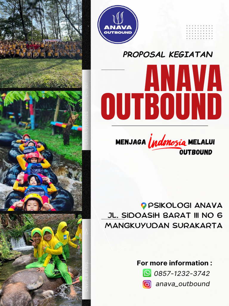 Outbound Activities Proposal Anava | PDF