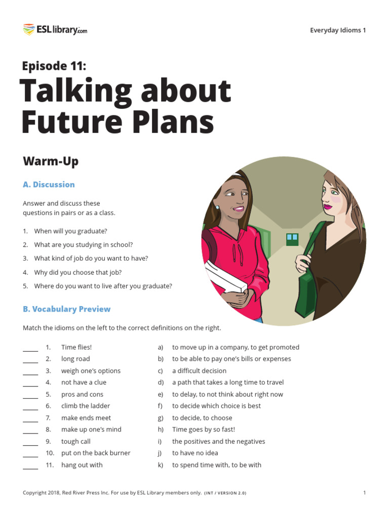77_11_Talking-about-Future-Plans_US_Student | PDF