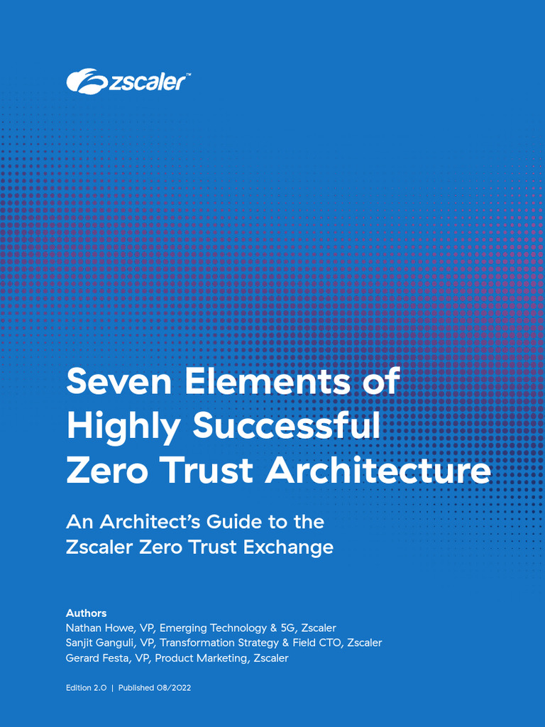 Seven Elements of Highly Successful Zta | PDF | Computer Network ...