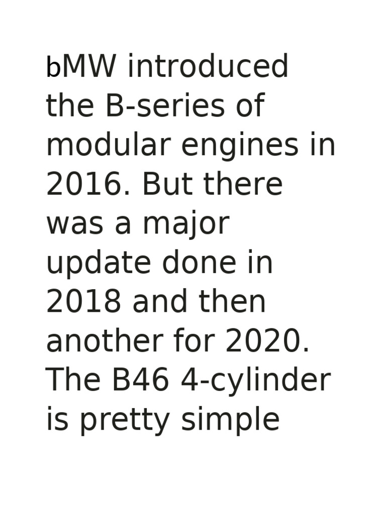 BMW Introduced The Ba | PDF