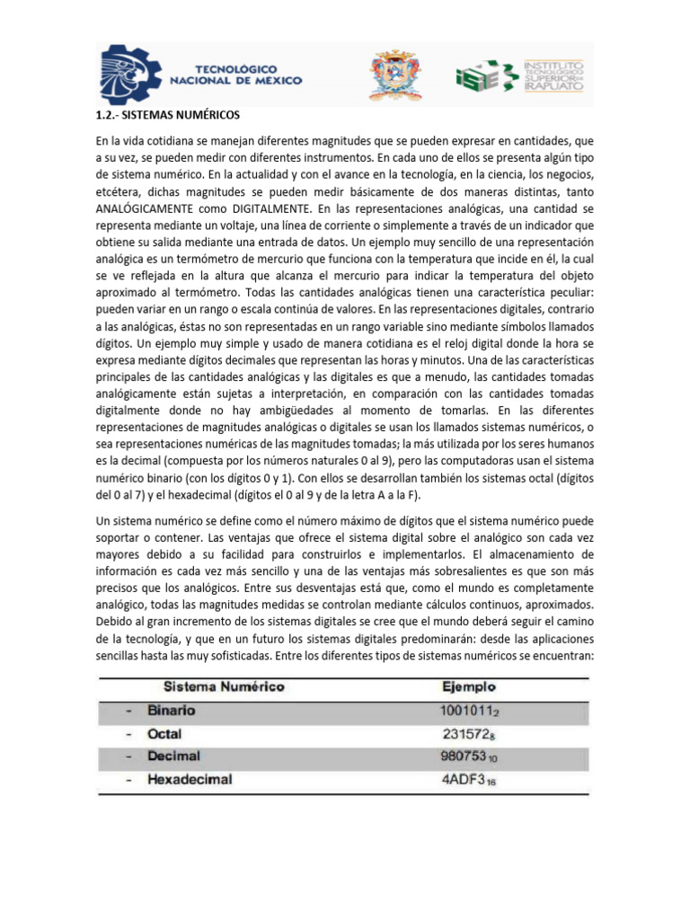 Unidad1 Tema 1.2 | PDF