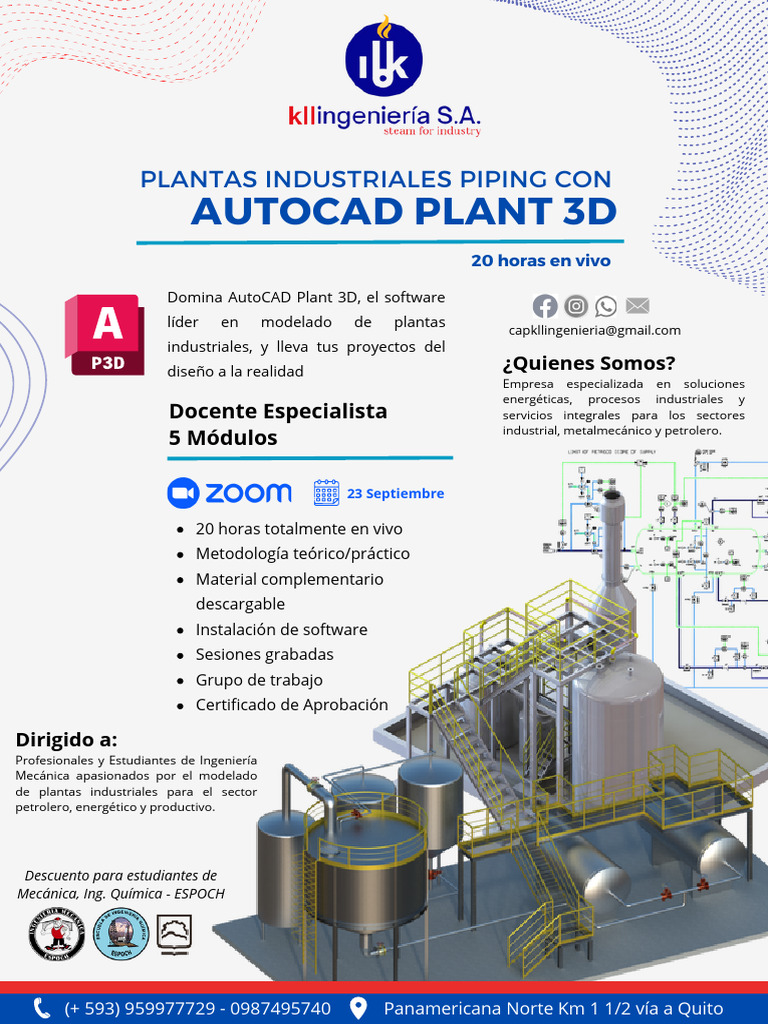 Plantas Industriales - Autocad Plant 3D | PDF