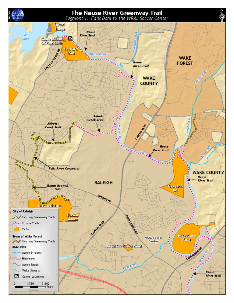 Neuse River Greenway Trail Map | PDF