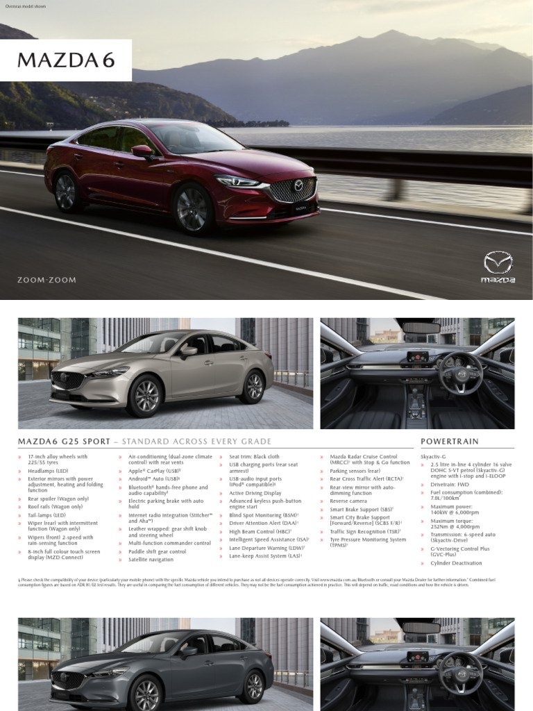 Mazda6 Digital Brochure | PDF