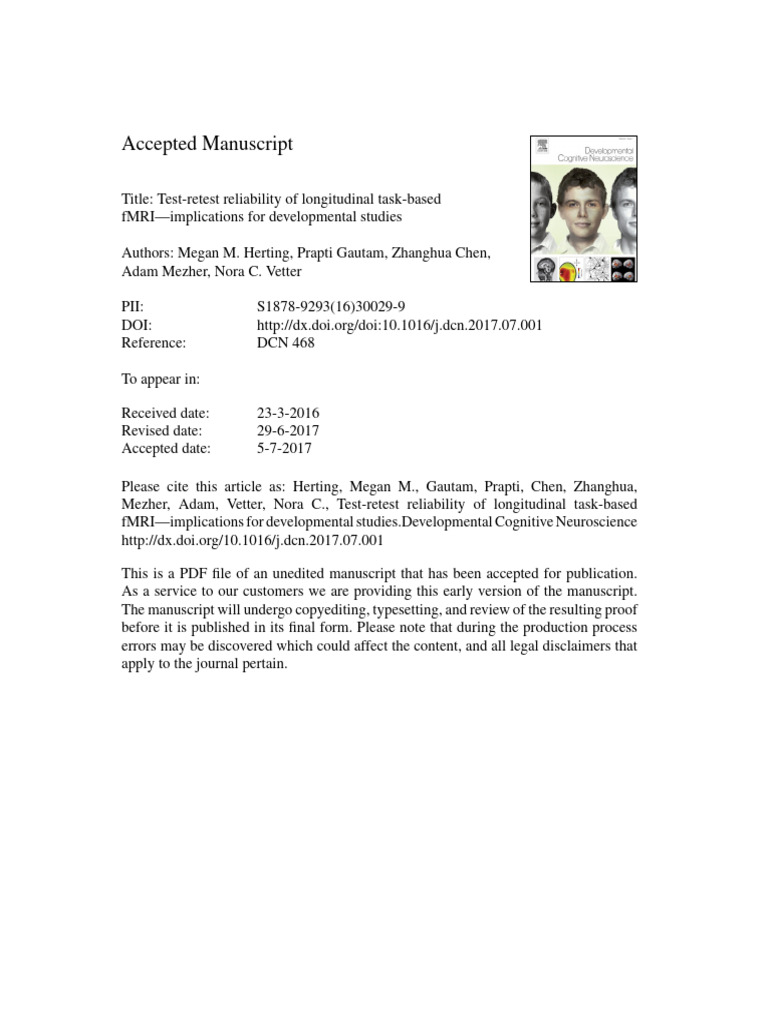 Accepted Manuscript | PDF